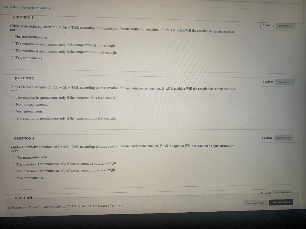 Solved Question Completion Status: QUESTION 1 | Chegg.com