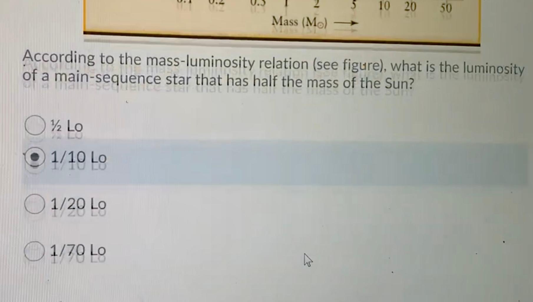 Solved For a main-sequence star, high mass means high | Chegg.com