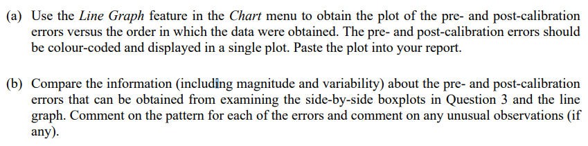 Solved (a) Use the Line Graph feature in the Chart menu to | Chegg.com