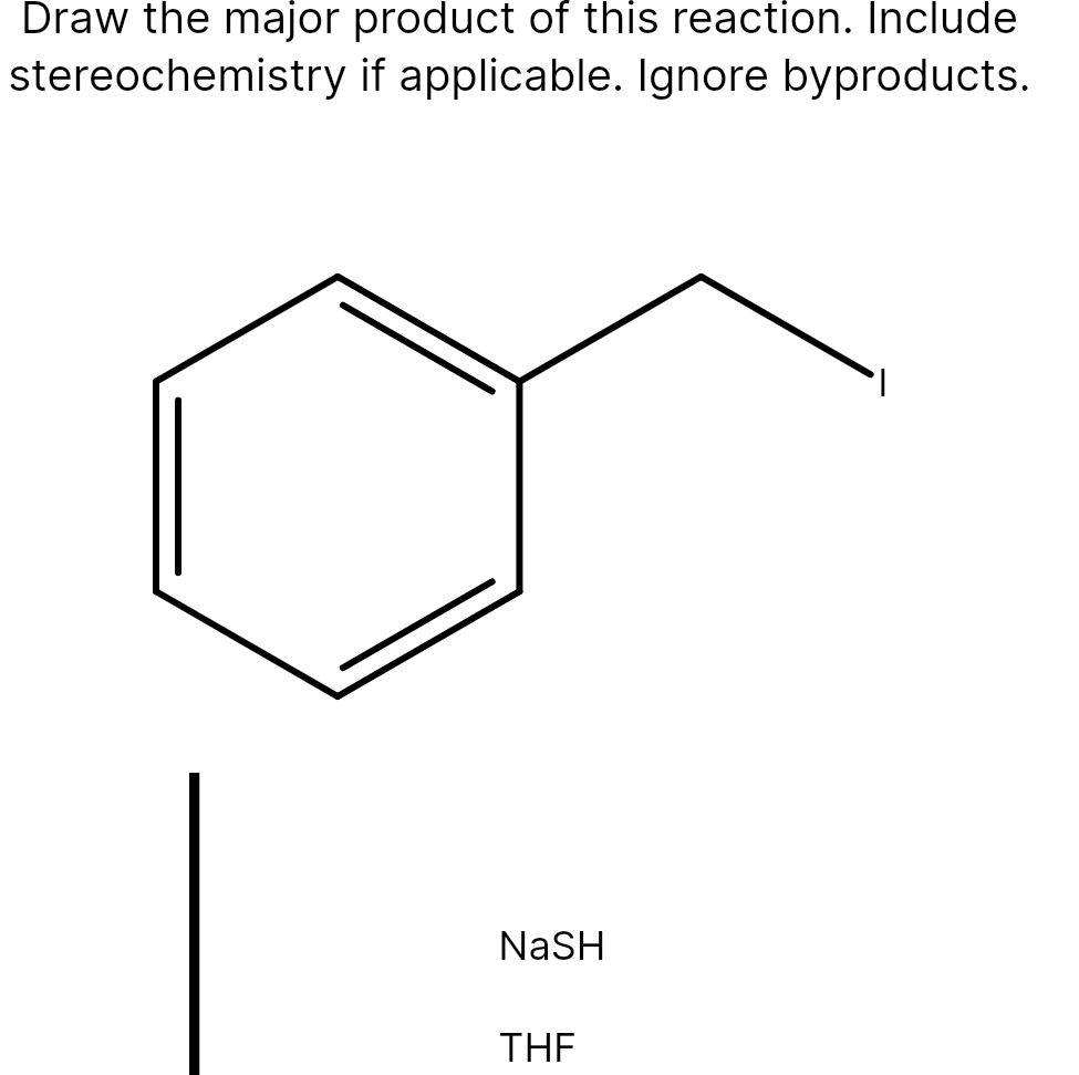 Solved Draw the major product of this reaction. Include | Chegg.com