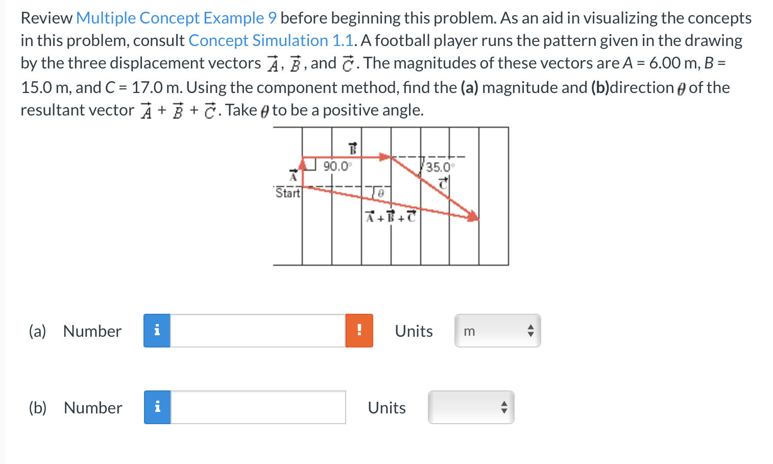 Solved Review Multiple Concept Example 9 before beginning | Chegg.com