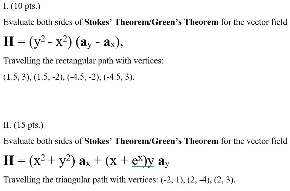 Solved Evaluate both sides of Stokes' Theorem/Green's | Chegg.com
