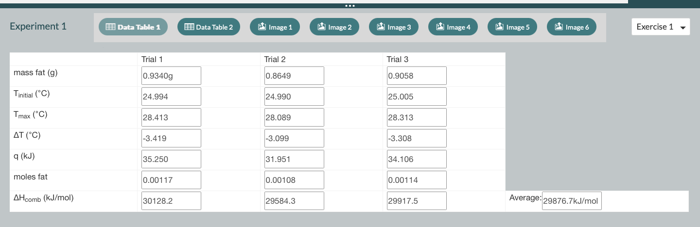 Solved Calculate the percent error between your calculated | Chegg.com