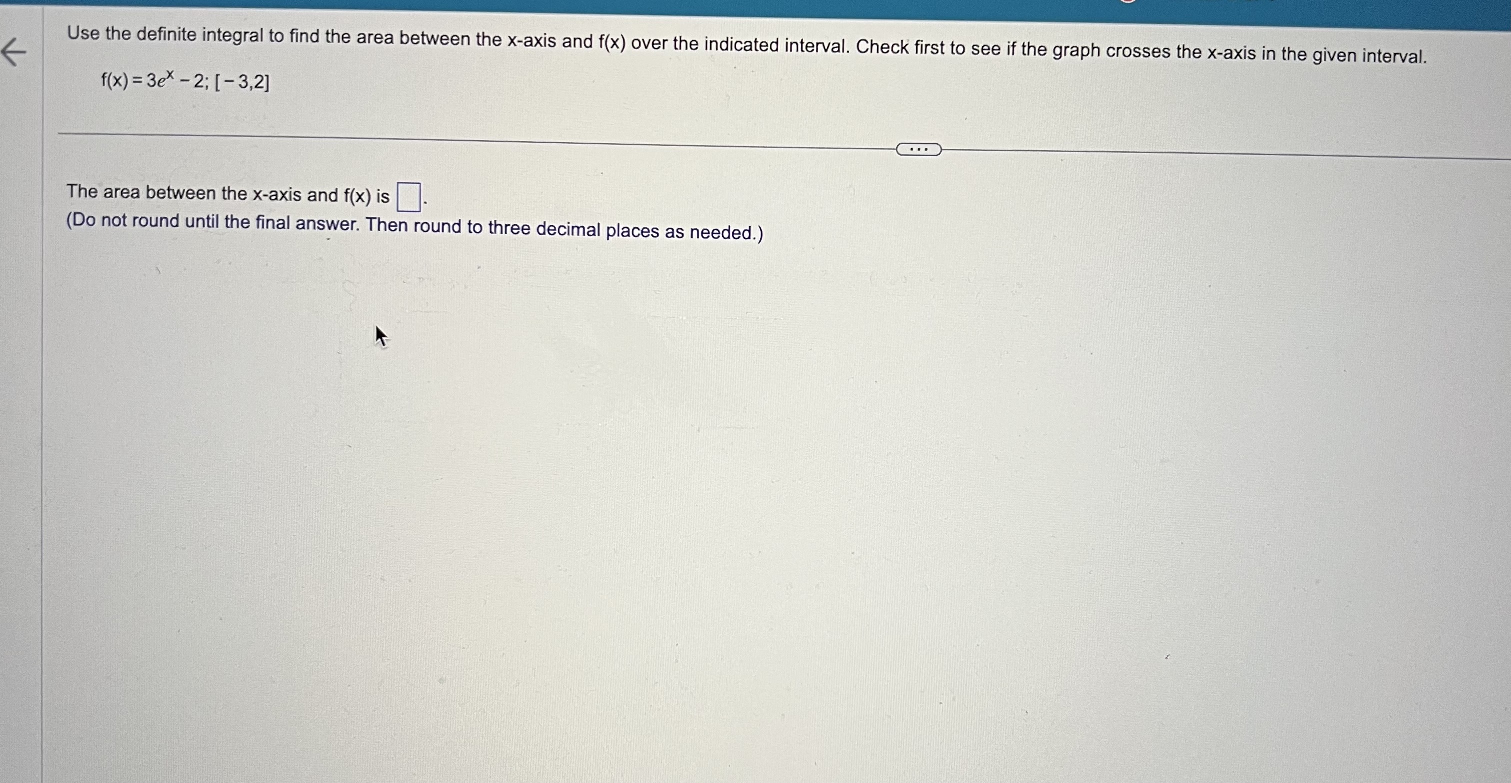 Solved Use the definite integral to find the area between | Chegg.com