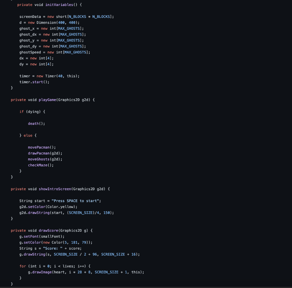 Solved I need help to make a UML diagram with my code | Chegg.com