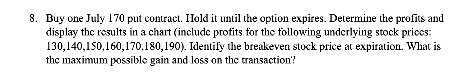 Solved Use the chart below for all remaining questions. The | Chegg.com