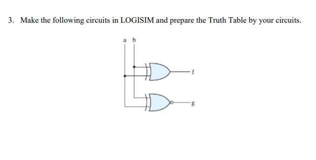Solved please Make the following circuits in LOGISIM and | Chegg.com