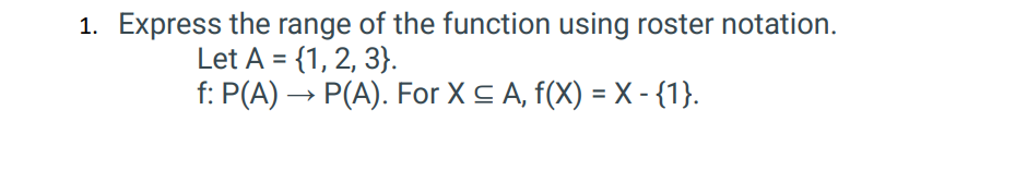 Solved Discrete Math functions please explain how you get | Chegg.com
