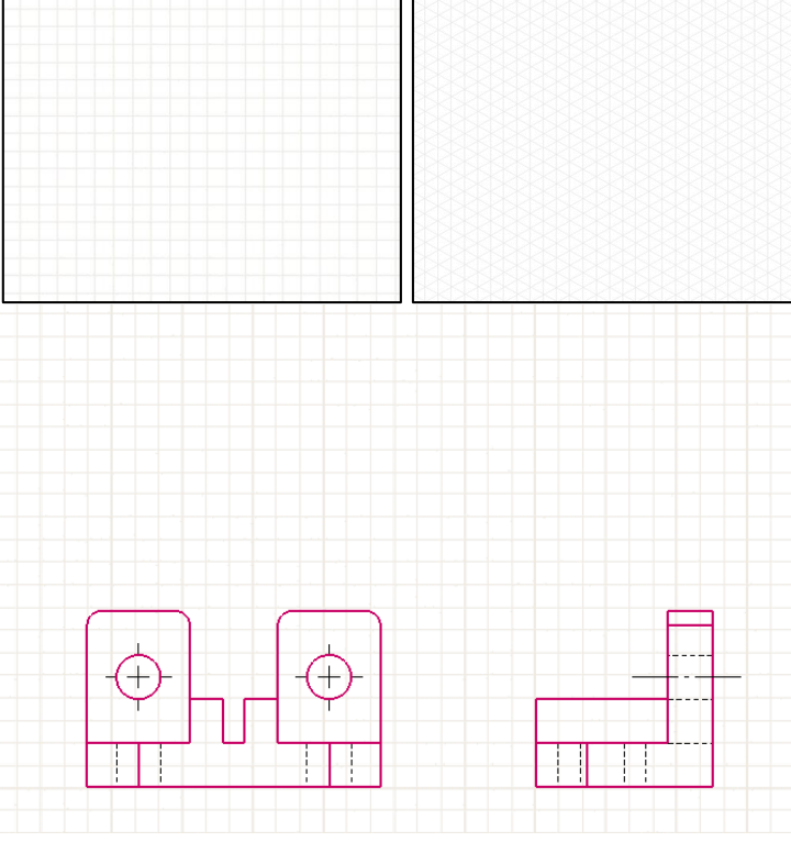 Solved Completed Missing View - Completed Oblique Cabinet | Chegg.com