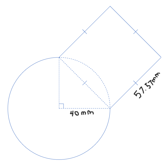 Solved Determine the perimeter and area of the composite | Chegg.com