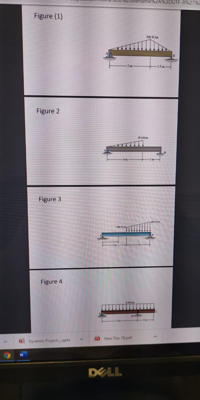 Solved Calculate the support reaction (By) of a simply | Chegg.com