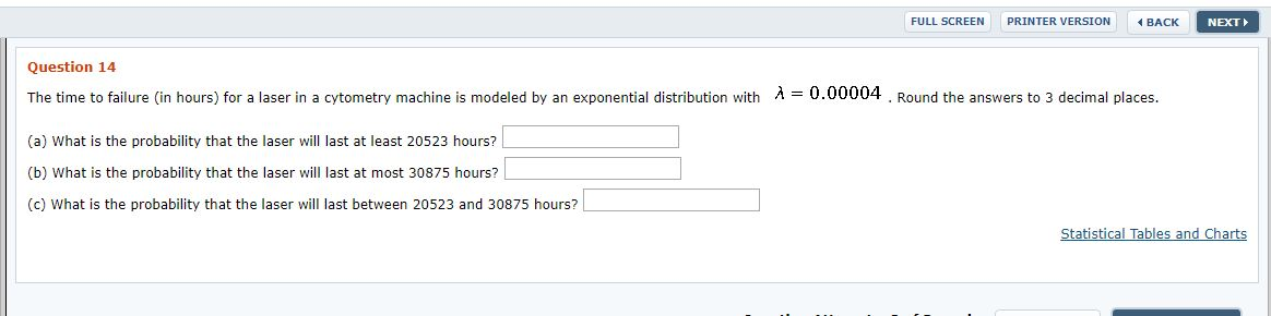 Solved FULL SCREEN PRINTER VERSION BACK NEXT Question 14 The | Chegg.com