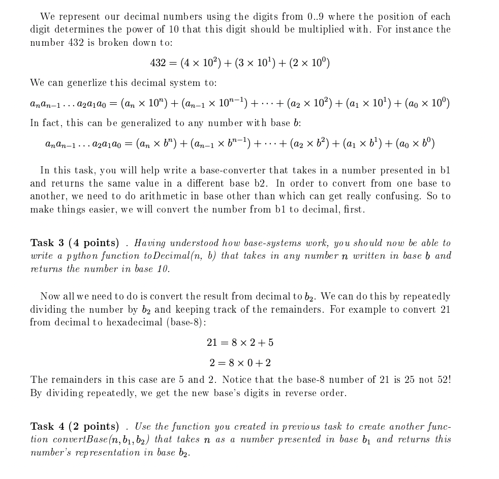 Solved for this task, you are not allowed to use try, | Chegg.com