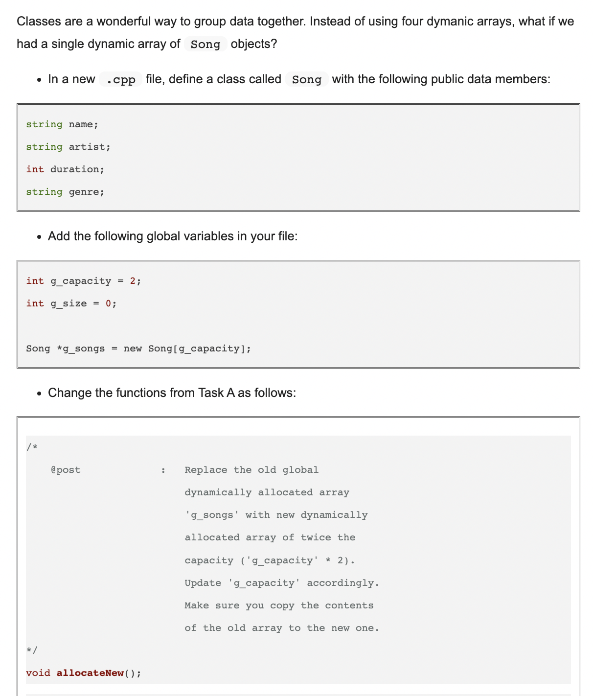 Solved so there is 3 tasks and i did the first 2, and have | Chegg.com