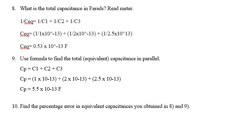 Solved I need help with question 10, I have the formula but | Chegg.com