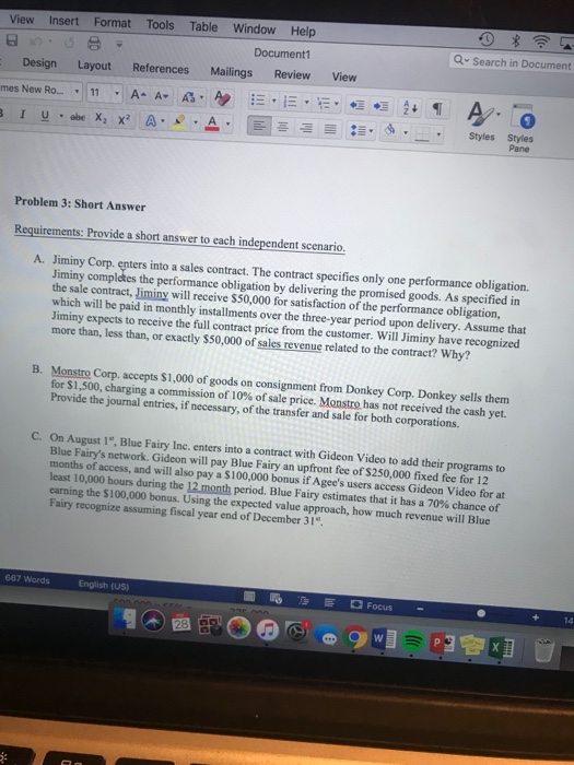 Solved Problem 1: Allocation of Transaction Price | Chegg.com