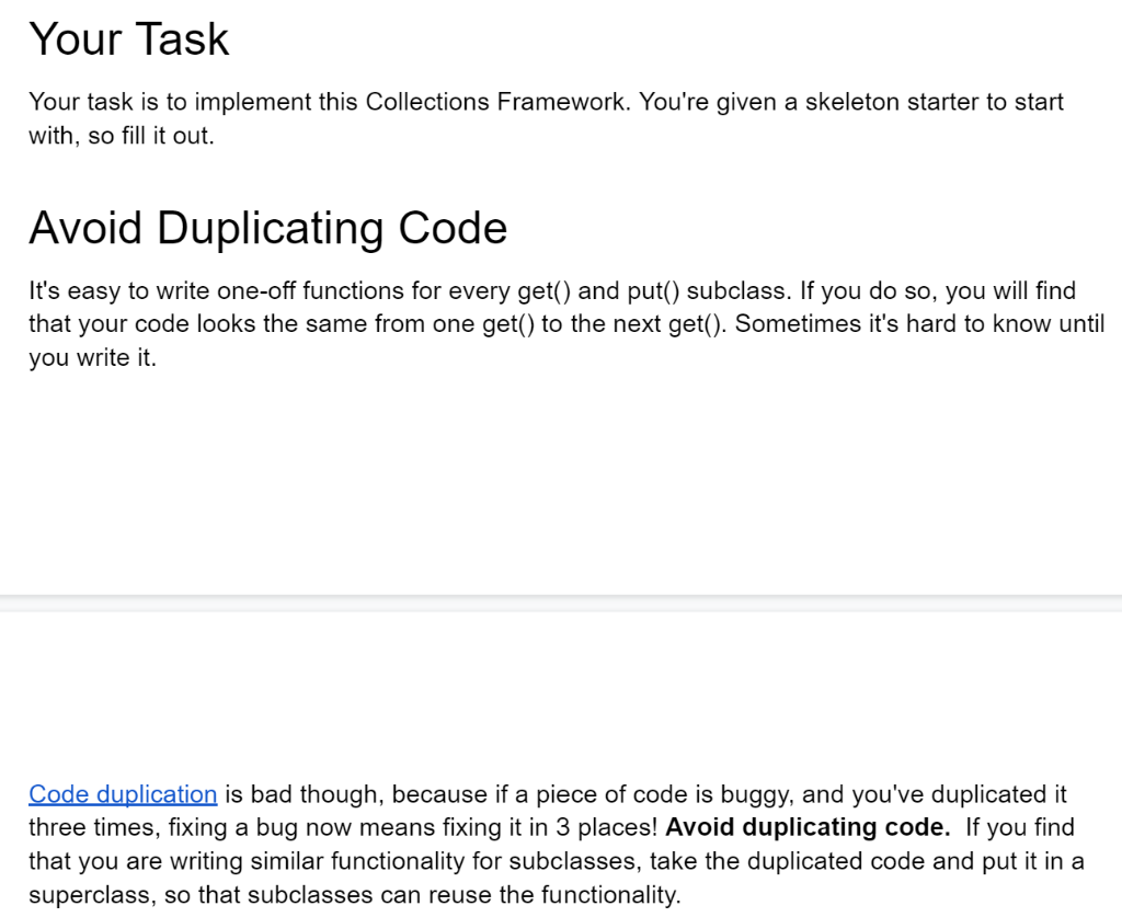 Solved The Node class is used by the collections framework, | Chegg.com