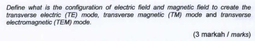 Solved Define what is the configuration of electric field | Chegg.com