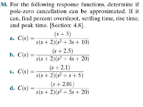 Solved 0. For the following response functions, determine if | Chegg.com
