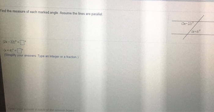 Solved Find the measures of each marked angle. Assume the | Chegg.com