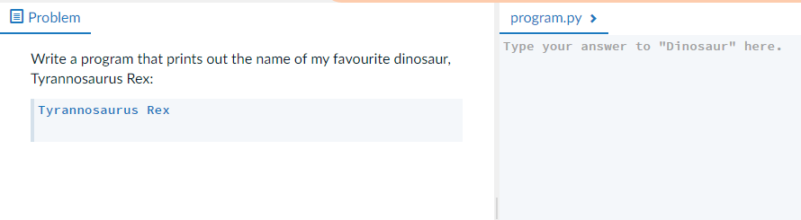 Solved Problem program.py > Type your answer to "Summarise | Chegg.com
