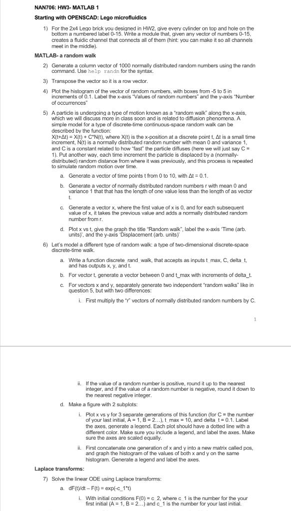 Solved Using Code from 2x4 lego brick in HW2 $fn=80; for | Chegg.com