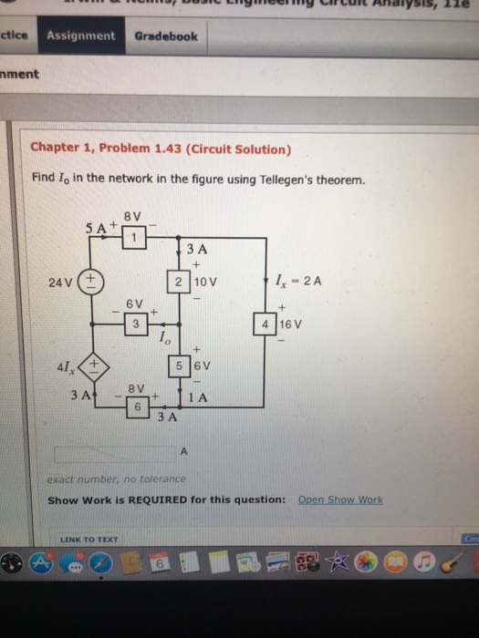 Solved Find I_o in the network in the figure using | Chegg.com