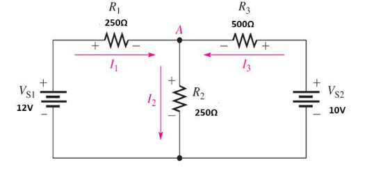 Solved Using the branch current method what would be the | Chegg.com