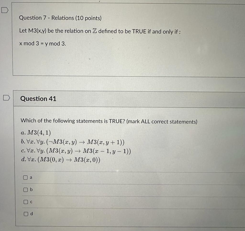Solved Let R be an equivalence relation on domain | Chegg.com