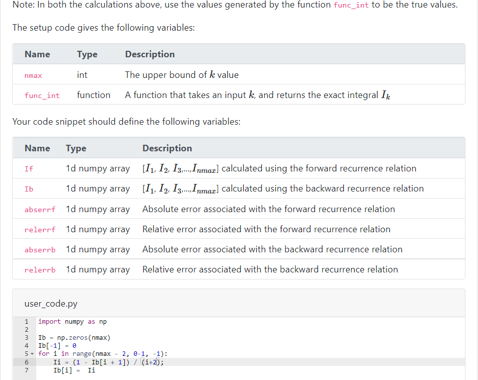 Calculating Integrals using Recurrence Relation In | Chegg.com