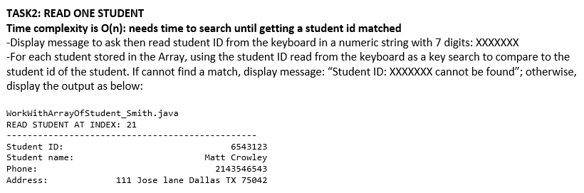 Solved Java - Practice with Array, ArrayList, | Chegg.com