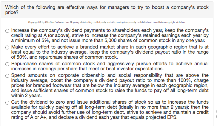 Solved Which of the following are effective ways for | Chegg.com
