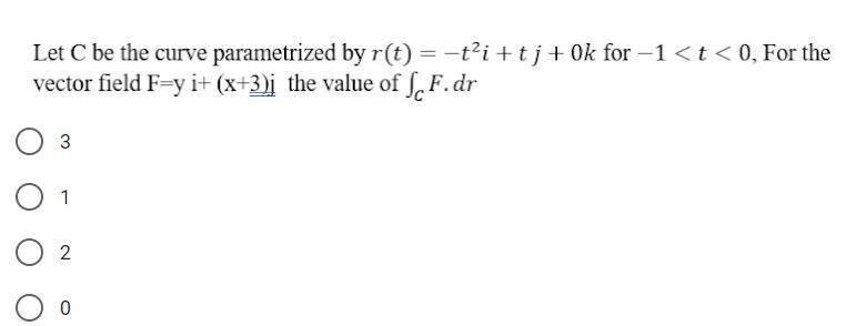 Solved Let C be the curve parametrized by r(t) = -t’i+tj + | Chegg.com