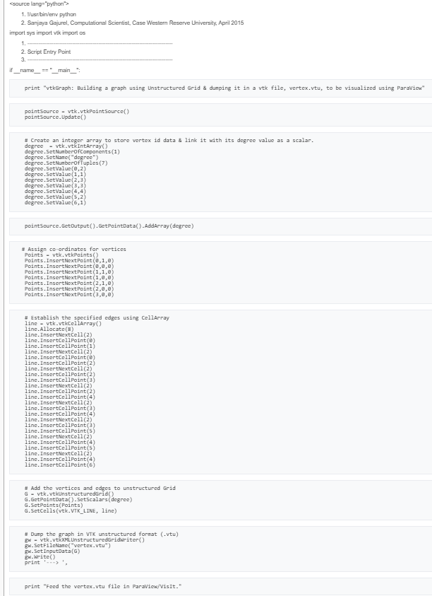 Rewrite the python code to add one more vertex to the | Chegg.com