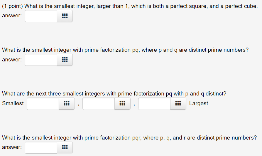 Solved (1 point) Find the least integer n such that f(x) is | Chegg.com