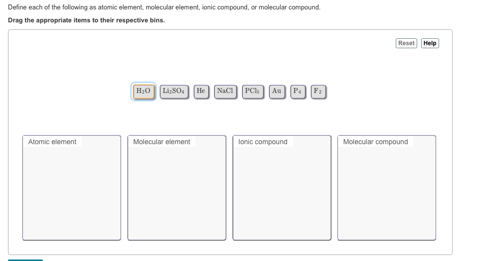 Solved Define each of the following as atomic element, | Chegg.com