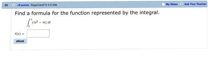 Solved Find a formula for the function represented by the | Chegg.com