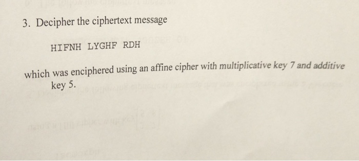 Solved Cryptography Questions | Chegg.com