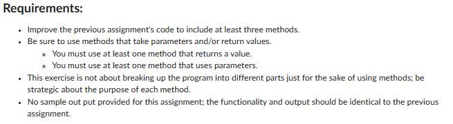Solved read instruction and use java only.previous | Chegg.com