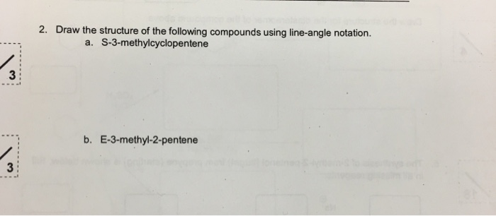Solved 2. Draw the structure of the following compounds | Chegg.com