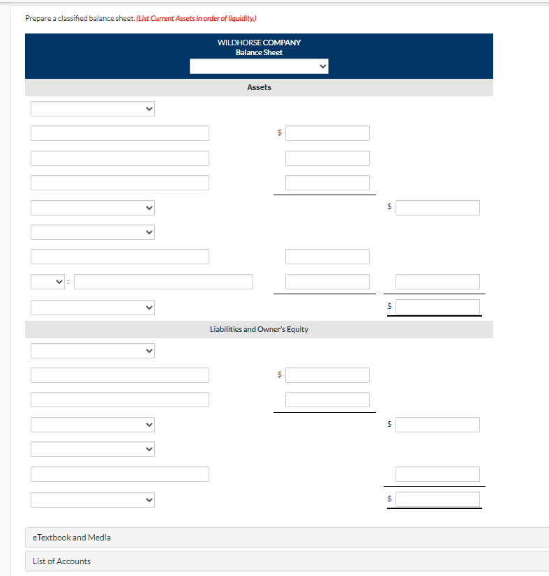 Solved Prepare an income statement. (Enter negative amounts | Chegg.com