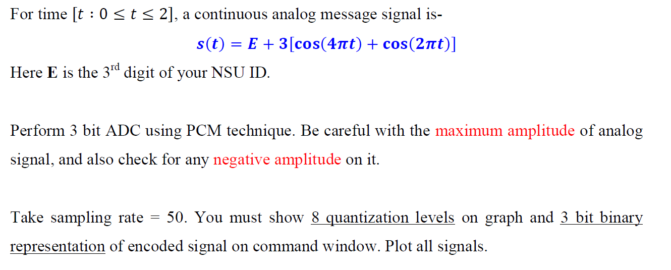 Solved Please do this By MATLAB it's urgent i have already | Chegg.com