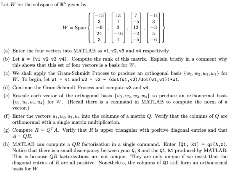 Please use MATLAB code to help me with these practice | Chegg.com