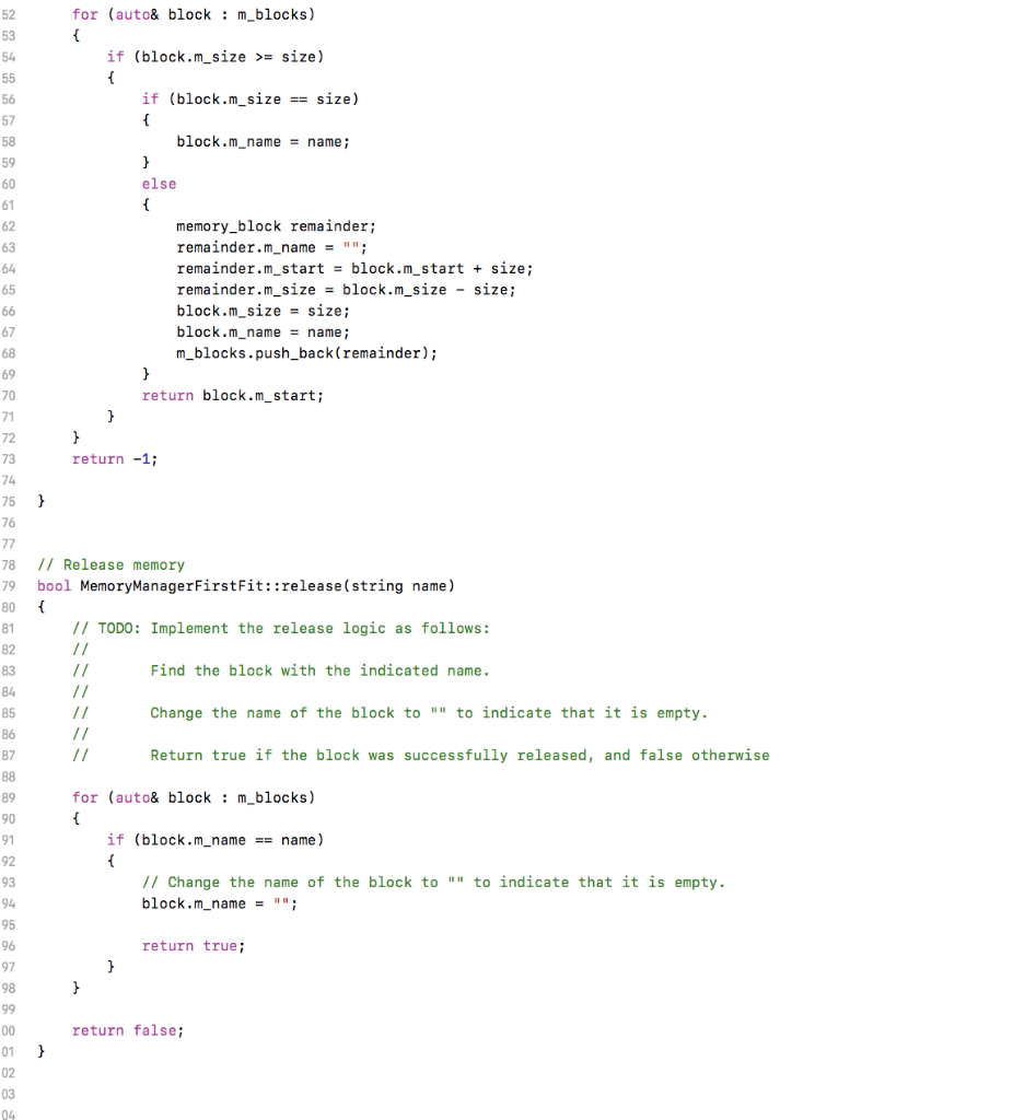 Solved Please help fill the missing code for Execute.cpp | Chegg.com