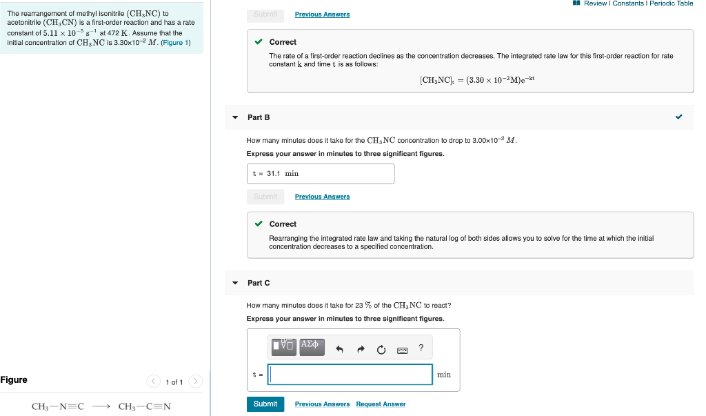 Solved Review | Constants 1 Periodic Table Submit Previous | Chegg.com