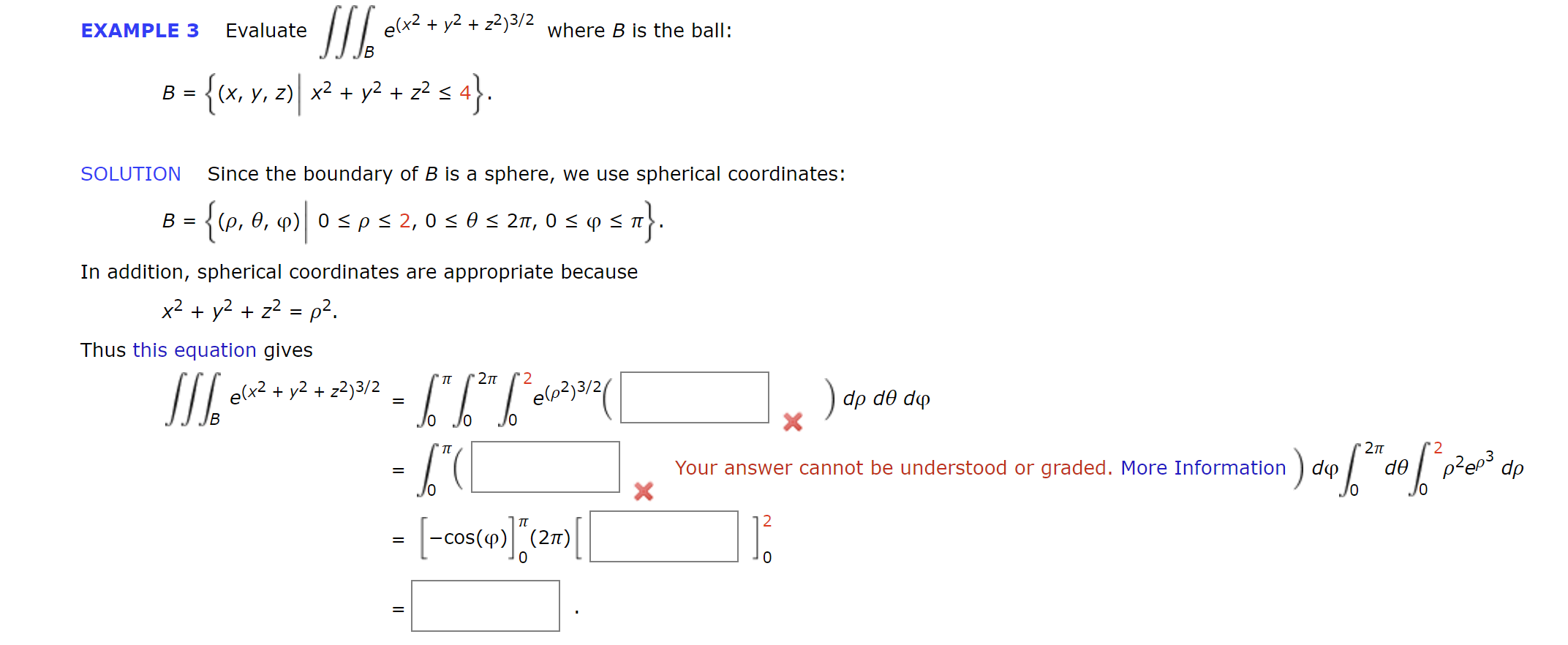 Solved Evaluate B e(x2 + y2 + z2)3/2 where B | Chegg.com Solved Evaluate B e(x2 + y2 + z2)3/2 where B | Chegg.com