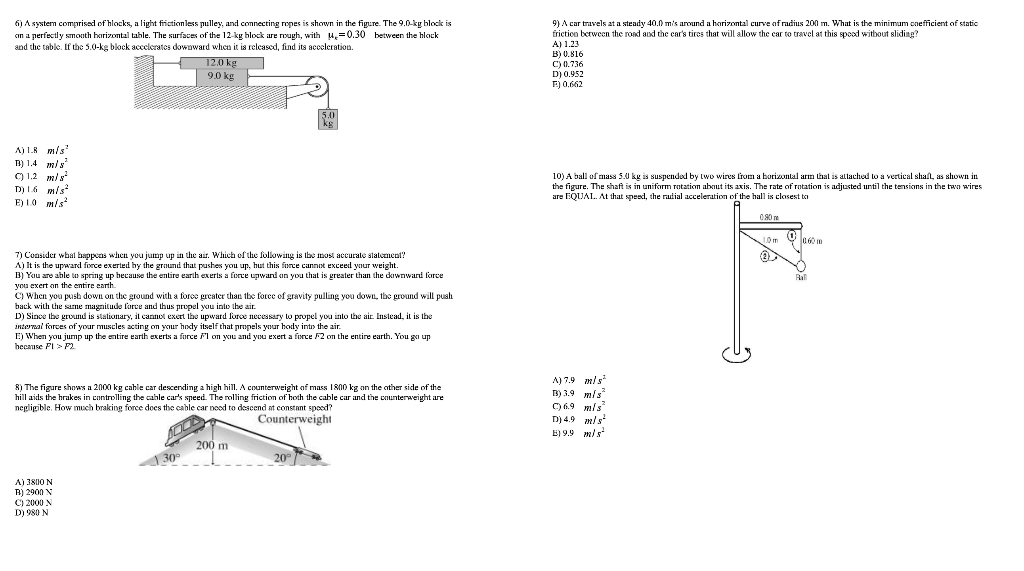 Solved: 1) A Box Slides Down A Frictionless Plane Inclined... | Chegg.com