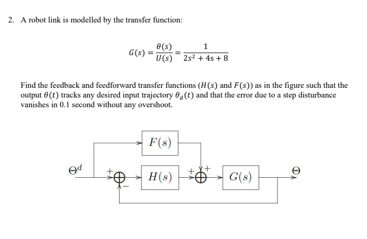Solved You are asked to generate a motion trajectory for a | Chegg.com