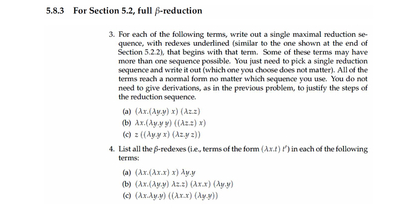 Solved 3. For each of the following terms, write out a | Chegg.com