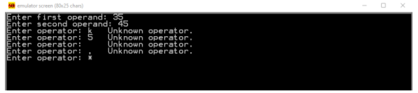 Solved P.S: The project must be done in Emu86 assemby | Chegg.com